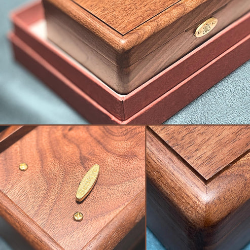 Klarota - Personalized Jewelry Music Box with Compartment and Custom ...