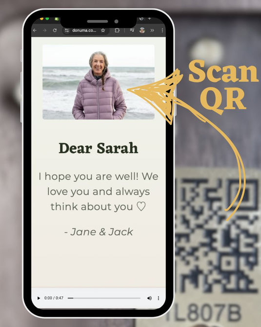 QR Memory Page – Donuma